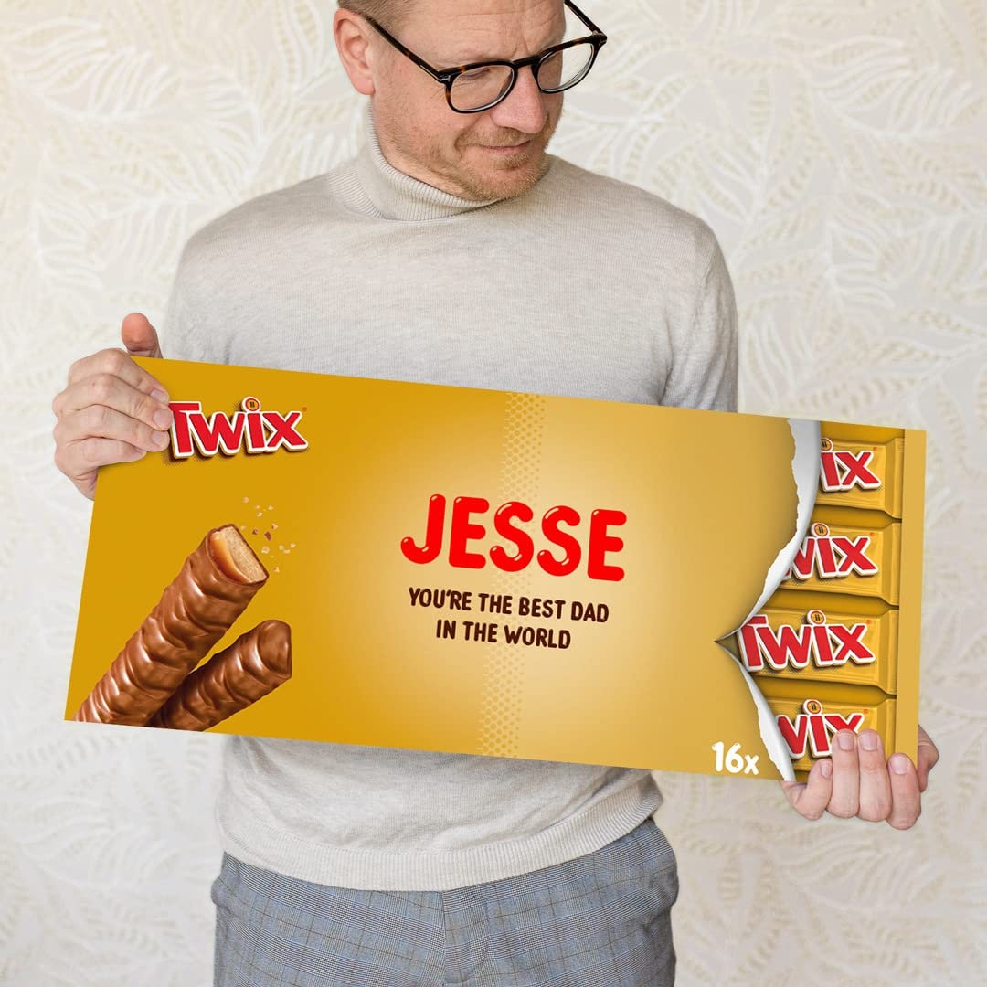 Personalized XXL Twix With Name and Message - Mega Twix Bar With Text ...