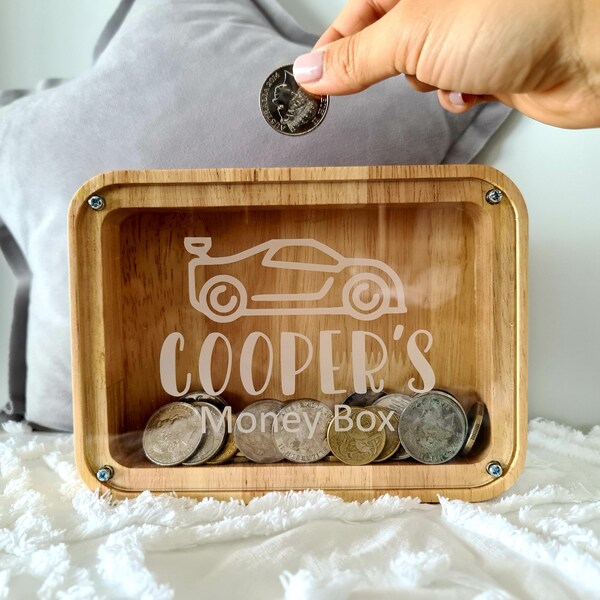 Car Piggy Bank - Etsy