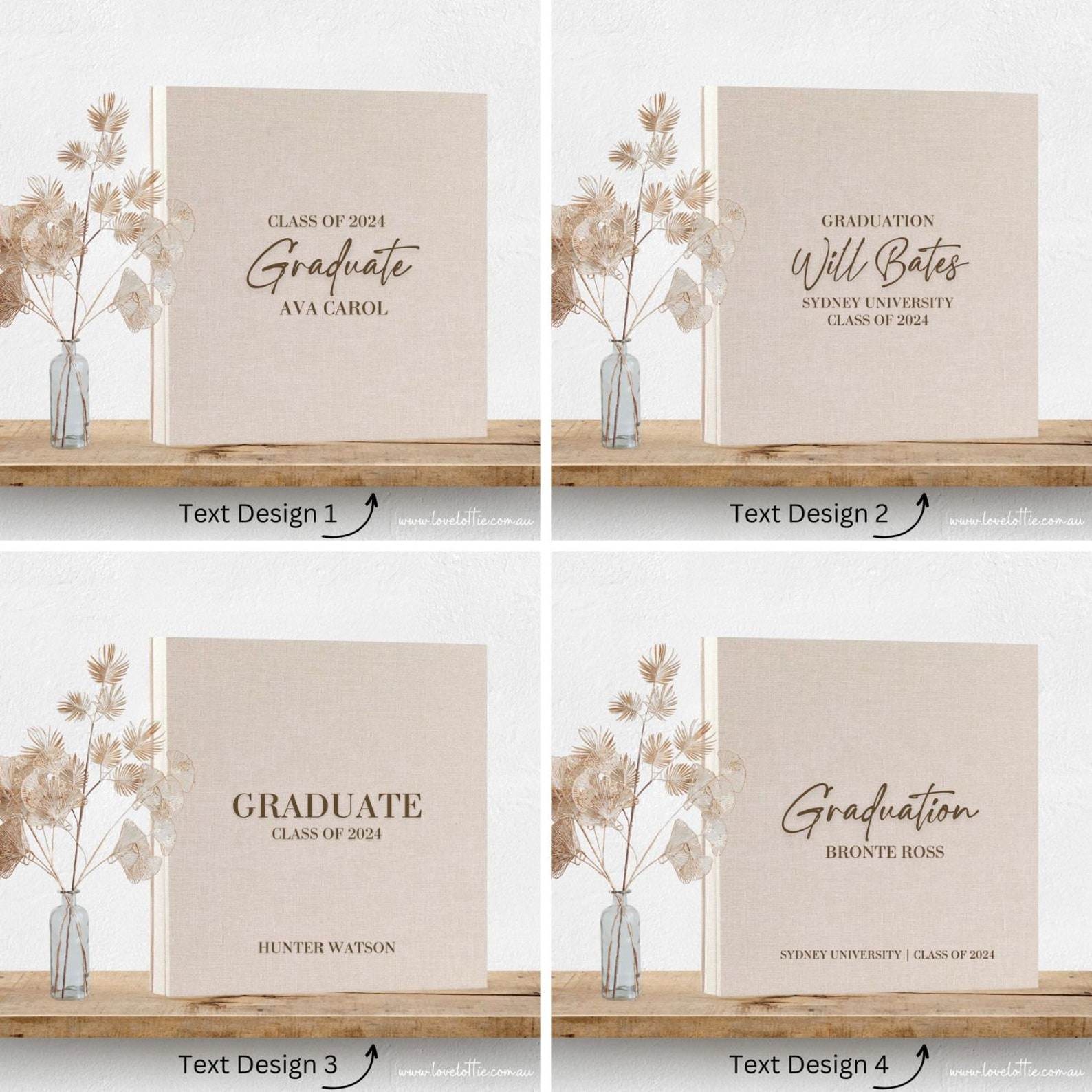 Graduation Party Guest Book, High School Grad College, Grad Congrats ...