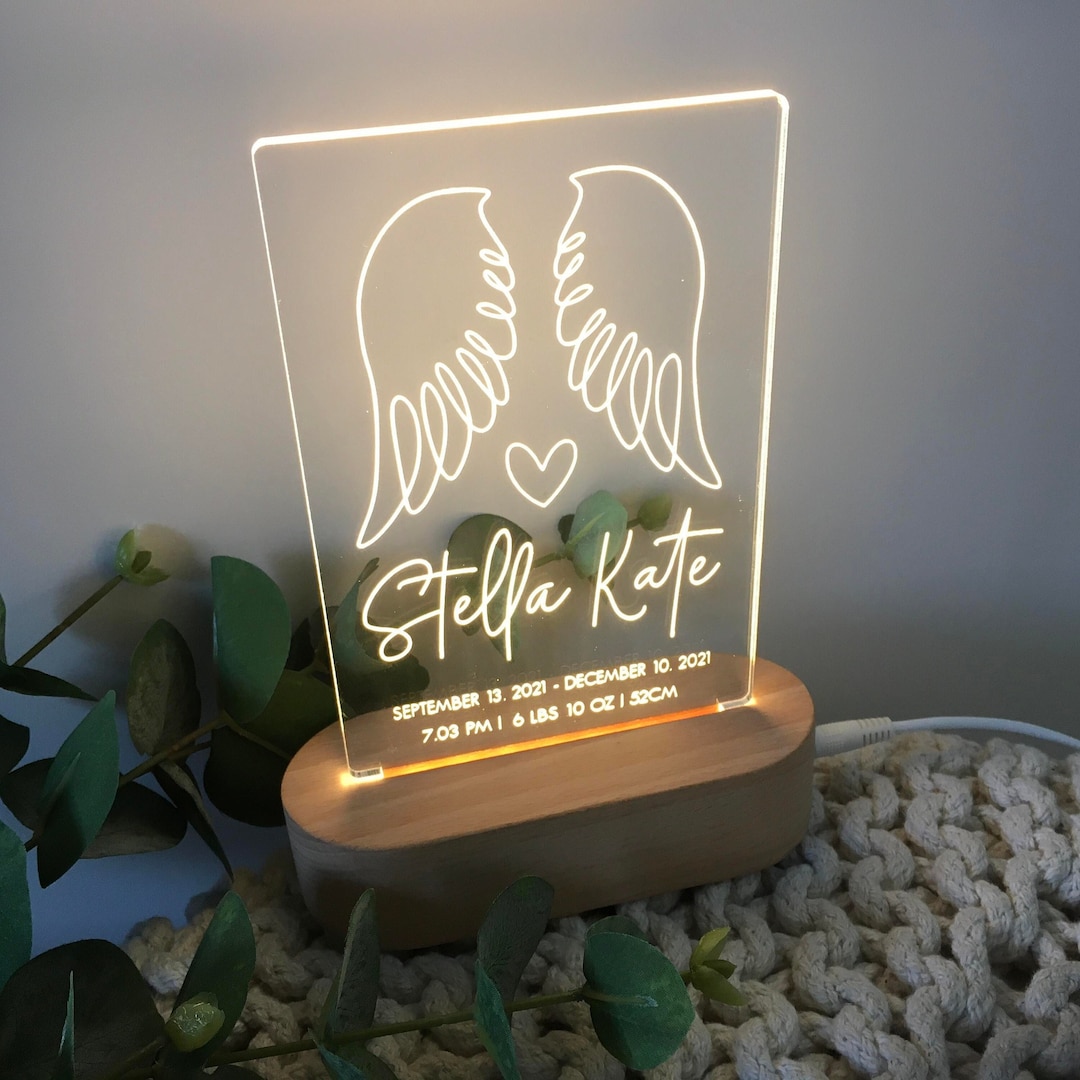 Baby Loss Memorial Keepsake Light, Miscarriage Keepsake, Stillbirth ...