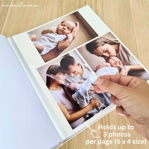 Baptism Photo Album, Personalized Photo Album, Baby Gift, Christening ...