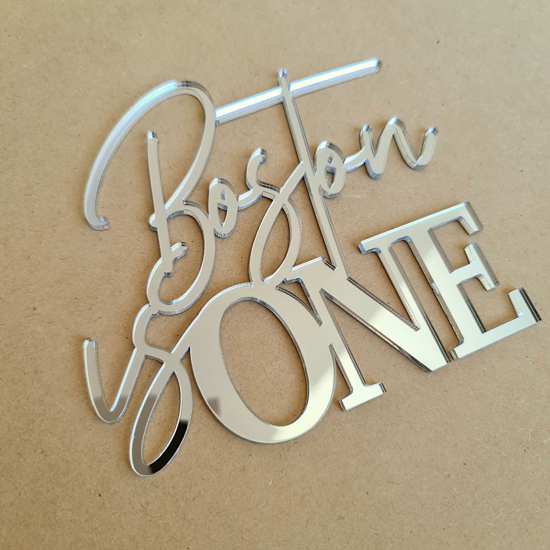 Personalised Birthday Cake Topper - Any CUSTOM NAME and Age Birthday ...