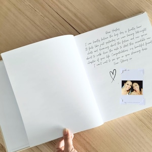 Letters to the Bride Book, Bridal Shower Scrapbook, Hen Party Scrapbook ...