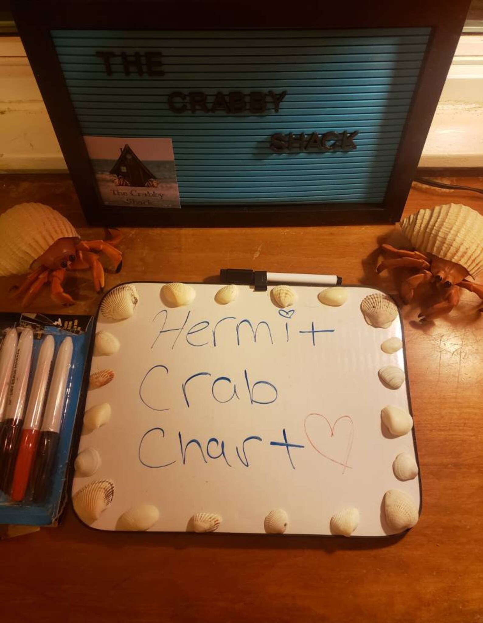Hermit Crab Chart - Etsy