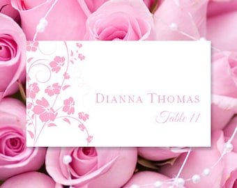 Tea party place card | Etsy