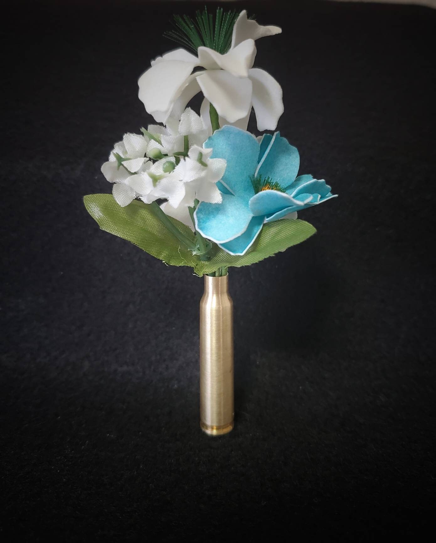 Bullet Casing Boutonniere Shell Wedding Boutonniere Bullet | Etsy