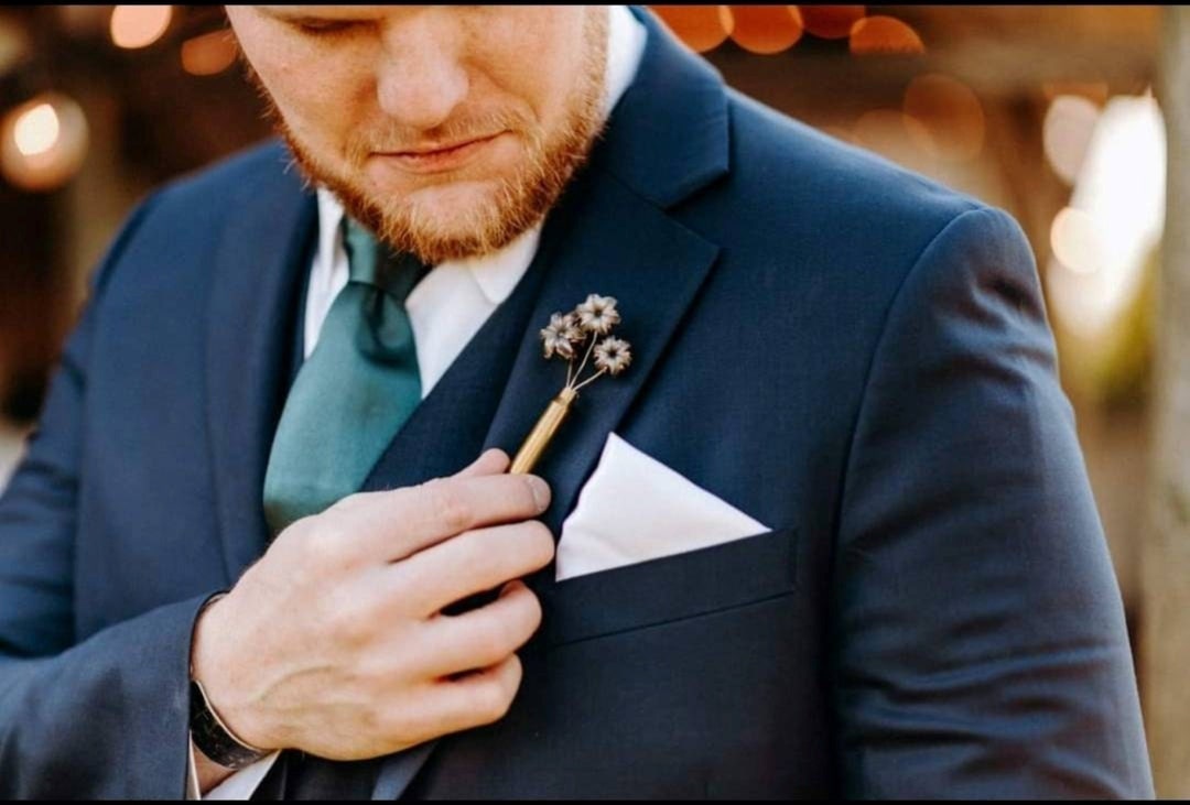 Bullet Boutonniere -ammunition Casing Pin - Bouquet Brooch -rustic ...