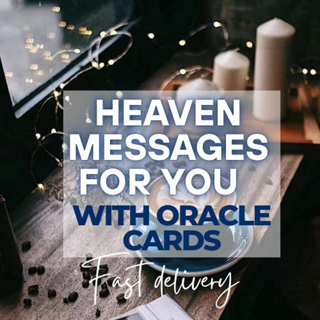 Oracle Card Reading: Heaven Messages From Passed Loved Ones - Etsy