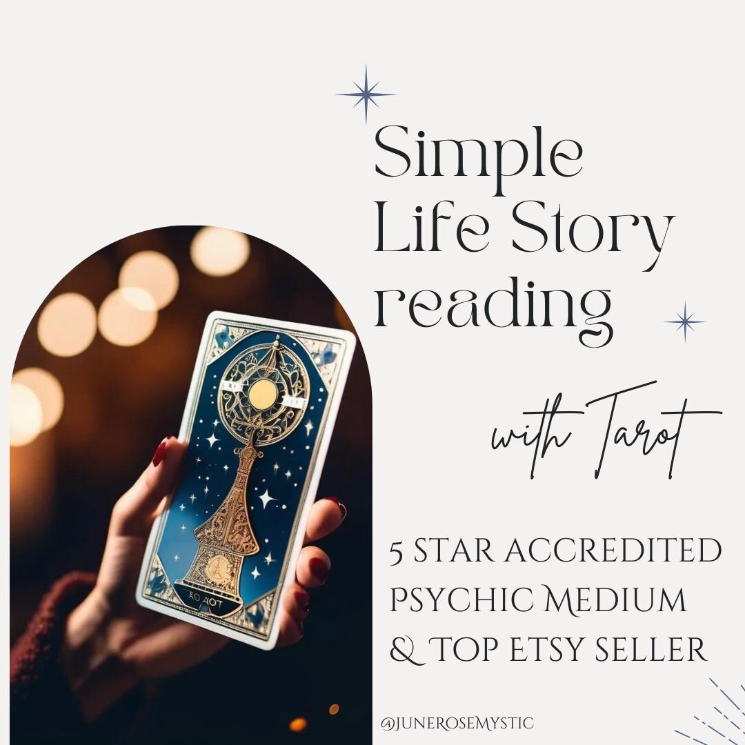 SIMPLE LIFE STORY Tarot Reading Online Tarot Reading via Email/pdf ...