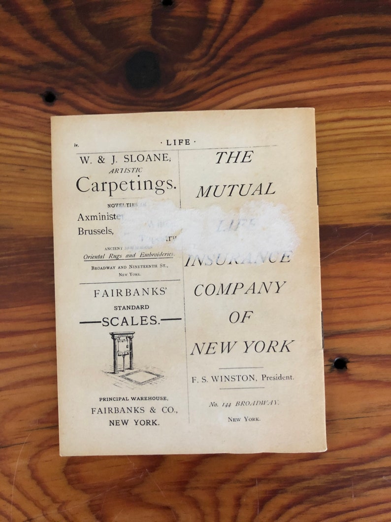 Original Ca. 1950 Facsimile of Life Magazine 1st Edition - Etsy