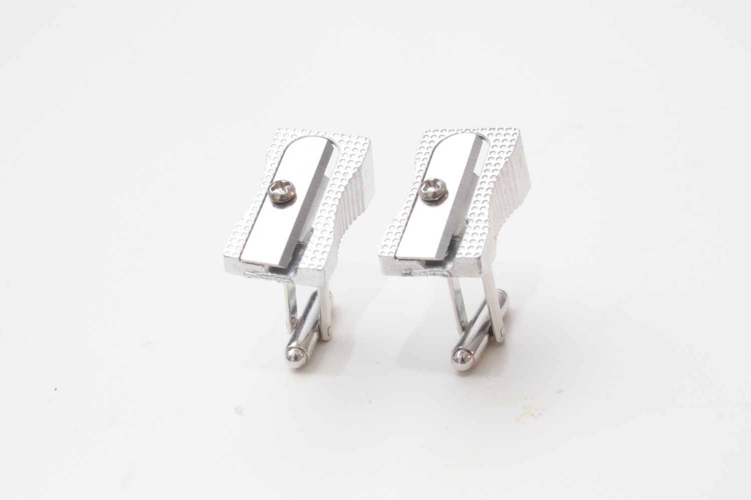 Completely Unique Pencil Sharpener Cufflinks - Etsy