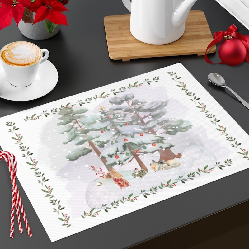 Winter Placemats - Etsy
