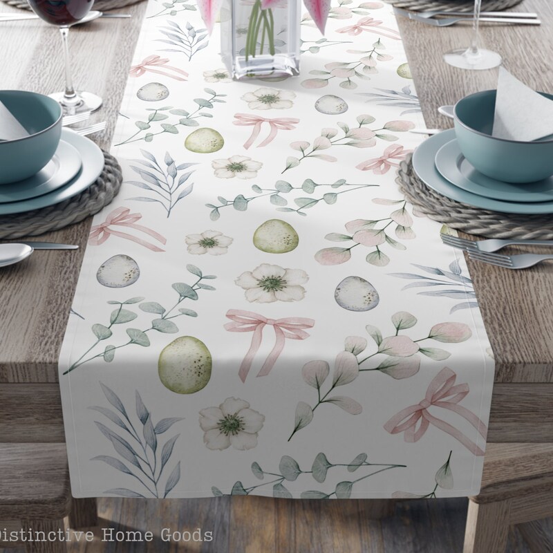 Easter Table Runner - Etsy