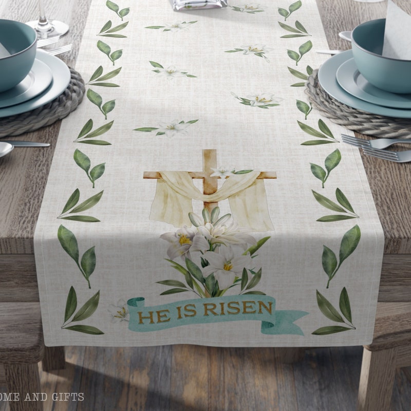 Easter Table Runner - Etsy