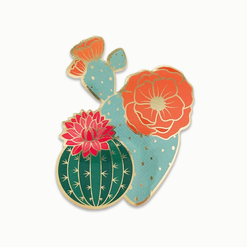 Cactus Stickers - Etsy