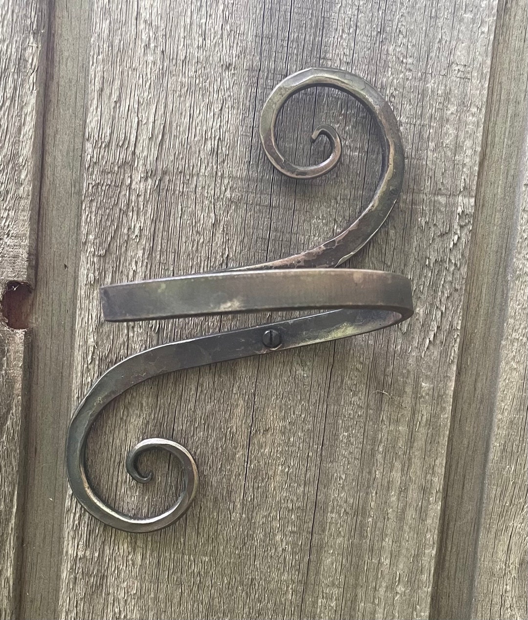 Iron Scroll Towel Holder, Scroll Design, Hand Towel Holder, Wrought ...