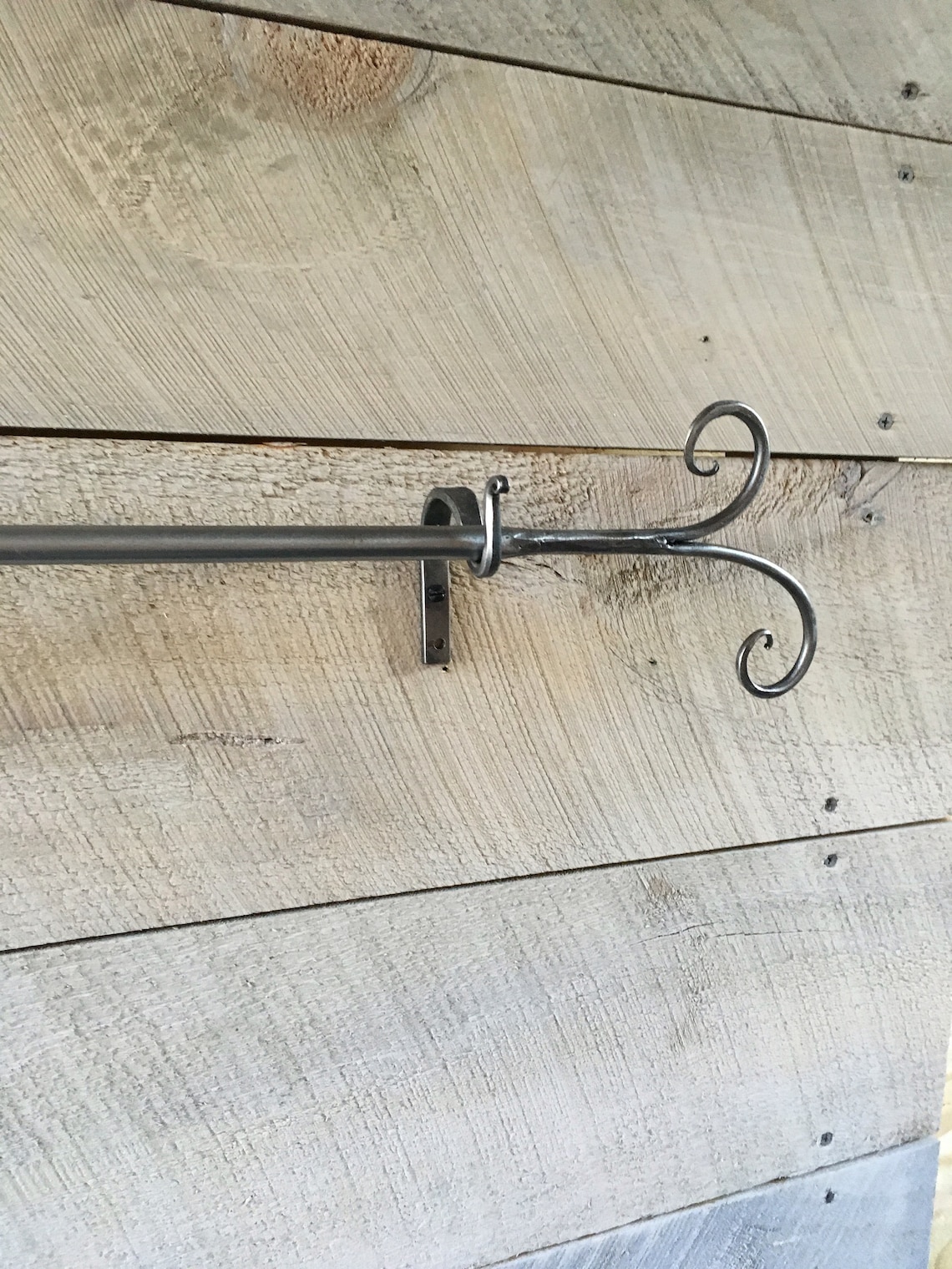 Elegant Window Curtain Hardware With Finials for Stylish Home Decor - Etsy
