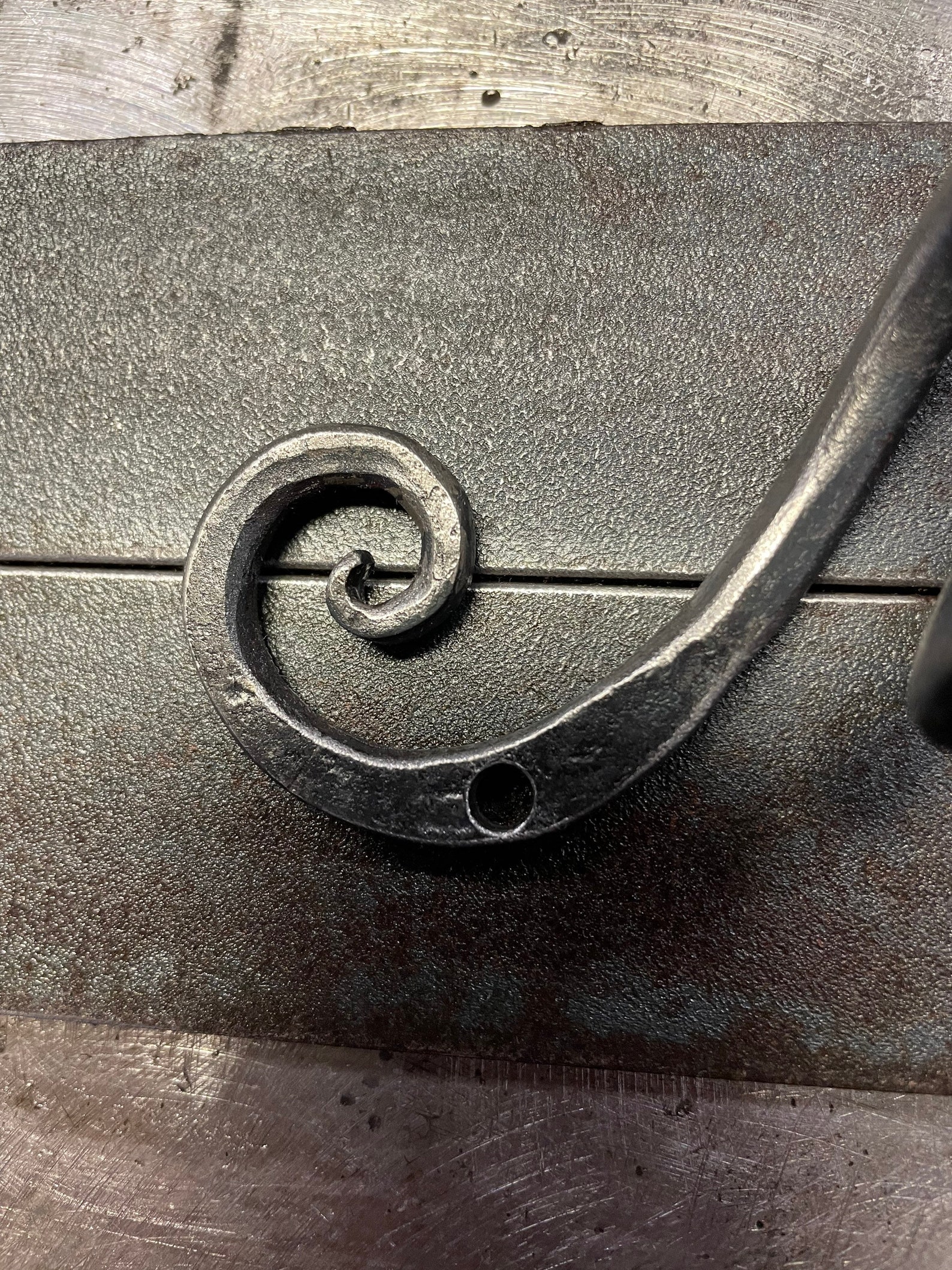 Decorative Iron Cabinet Finger Pull - Etsy