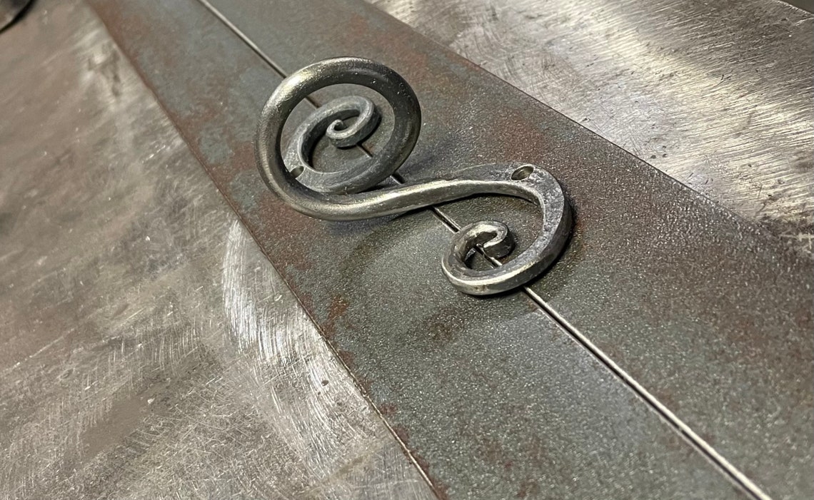 Decorative Iron Cabinet Finger Pull - Etsy