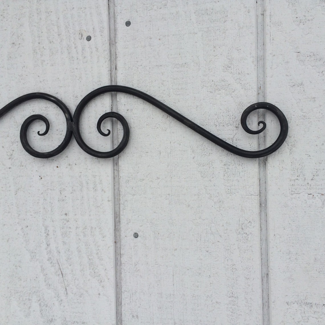 Large Wall Scroll Wrought Iron Wall Art Wrought Iron Wall Etsy
