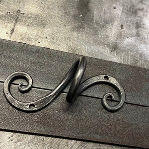 Decorative Iron Cabinet Finger Pull - Etsy