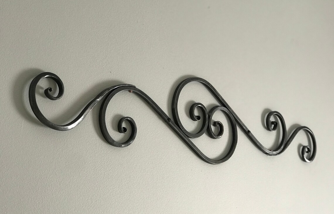 Metal Wall Art Wall Decor Bedroom Decor Scroll Wall Art - Etsy