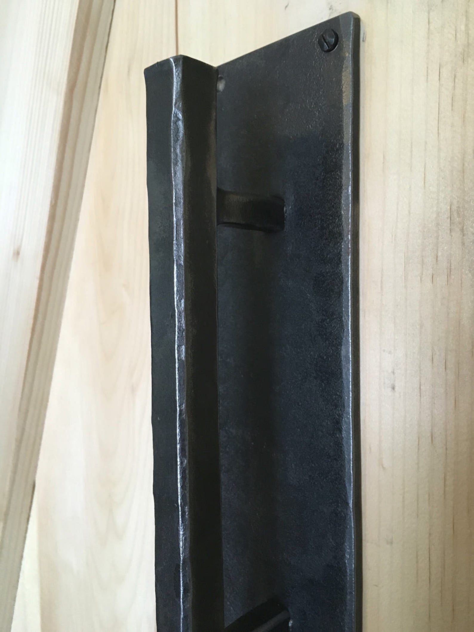 Rustic Door Pull, Farmhouse Handle, Barn Door Pull, Barn Door Handle ...