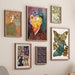 Wall Collage Kit Gallery Wall Art SET of 6 Modern - Etsy