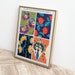 Wall Collage Kit, Gallery Wall Art SET of 6, Modern Traditional Art ...