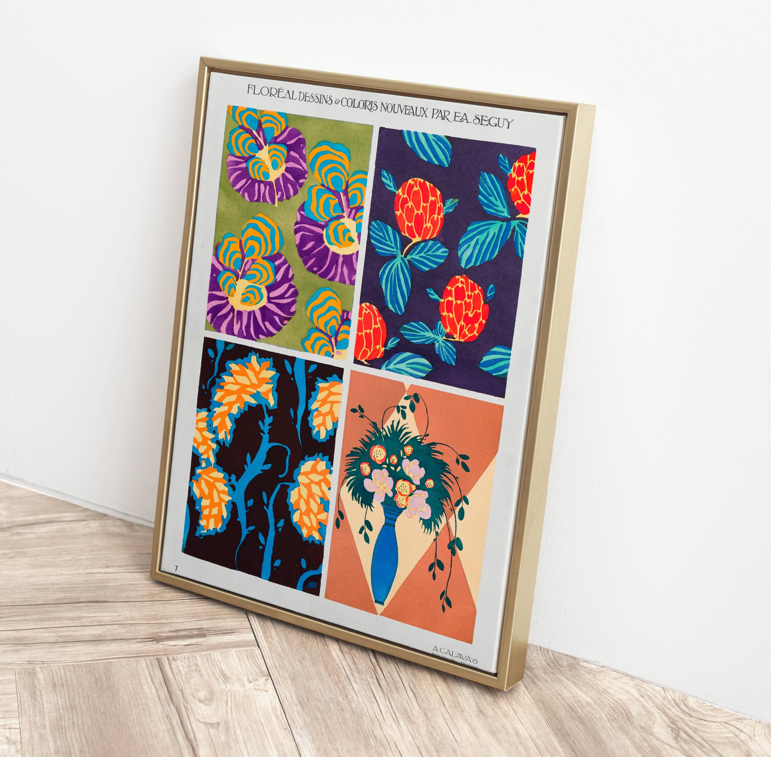 Wall Collage Kit, Gallery Wall Art SET of 6, Modern Traditional Art ...