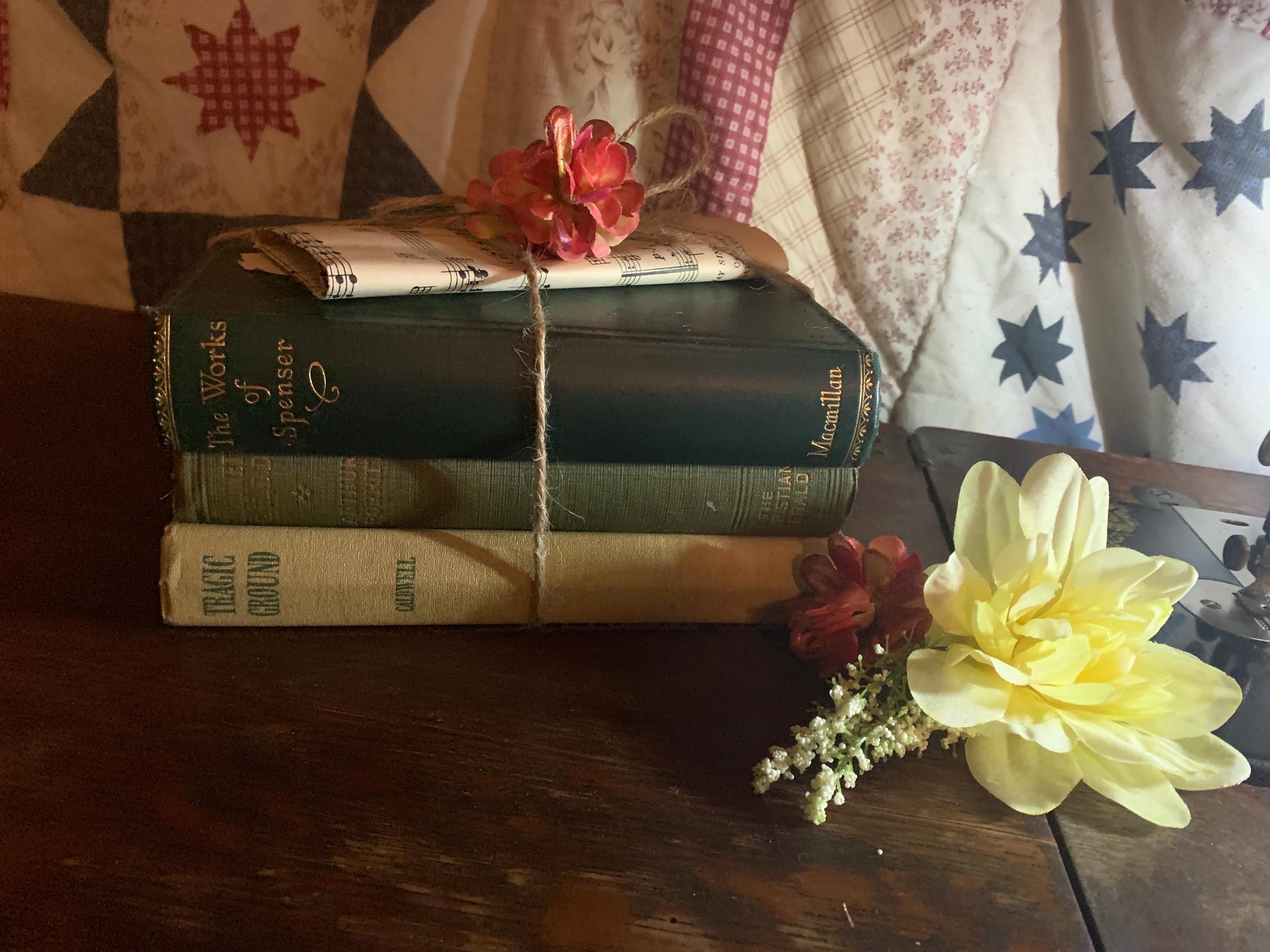 Vintage Book Bundle, Random Set of 3 Antique Hardcover Books, Early ...