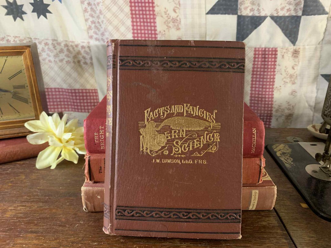 First Edition 1882 'facts & Fancies in Modern Science': Antique ...