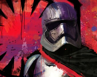 Captain Phasma Print - Etsy