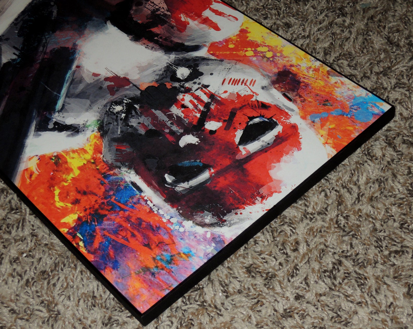 Bounty Hunter Boba WOOD Art Panel 11x17 Abstract Art - Etsy