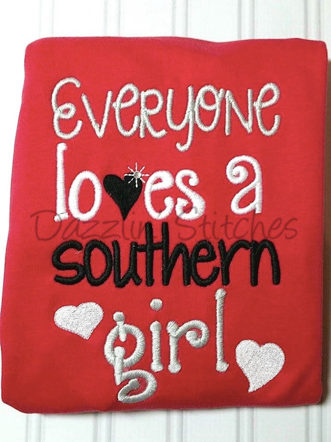 Southern Girls Embroidery Design Everyone Loves A Southern - Etsy