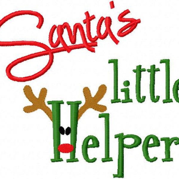 Santas Little Helper - Etsy Australia
