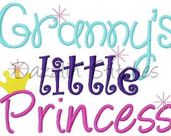 Princess embroidery | Etsy