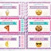 Printable Emoji Reward Coupons for Kids Kid Reward Coupons Gift Coupons ...