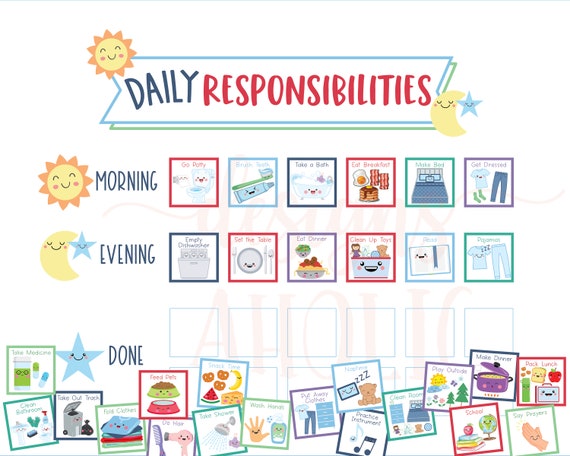 Job Responsibilities Chart