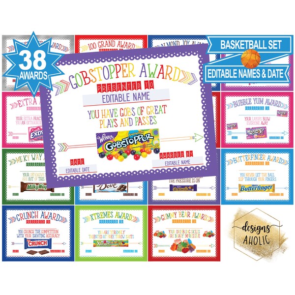 Candy Certificates - Etsy