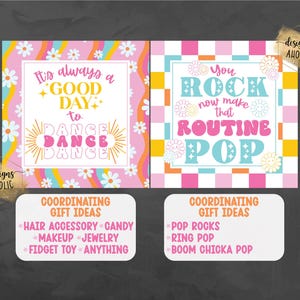 Dance Gift Tags - Competitive Dance Gifts - Dance Gifts - Dance ...