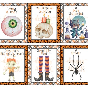 45 Halloween Charades - Halloween Charades Game - Halloween Games ...