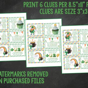 St. Patrick's Day Treasure Hunt and Leprechaun Letter St - Etsy