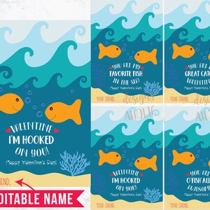 Goldfish Valentine Cards - Goldfish Valentines - Goldfish Valentine ...
