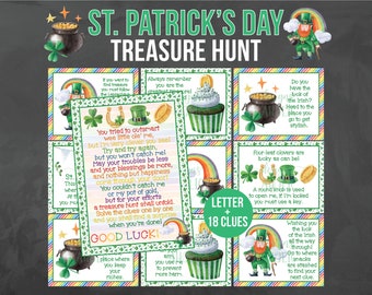 St. Patricks Day Treasure Hunt - Etsy
