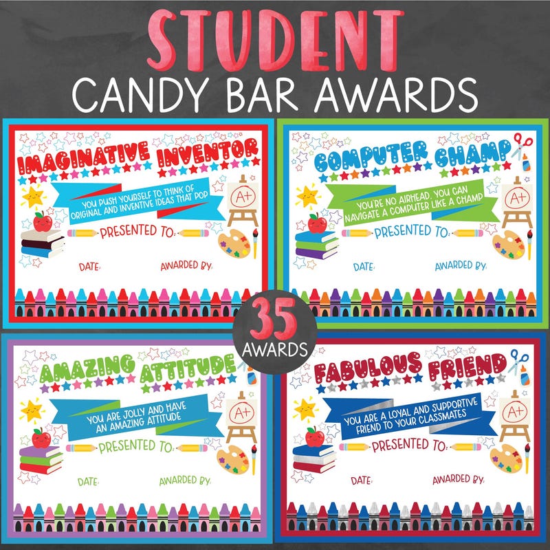 Candy Certificates - Etsy