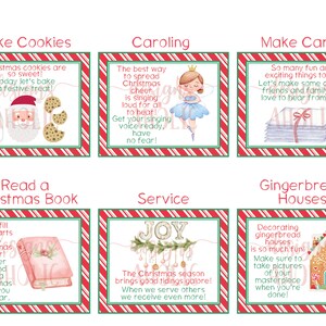 Christmas Advent Activity Cards - Christmas Advent Activity Cards ...