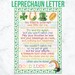 St. Patrick's Day Treasure Hunt and Leprechaun Letter - St Patricks Day ...