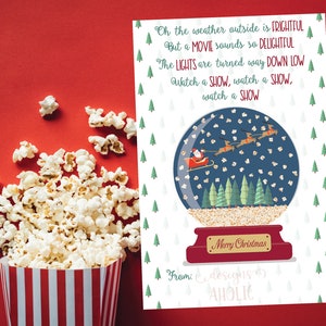 Christmas Movie Gift Tags - Christmas Gift Tags - Neighbor Christmas ...
