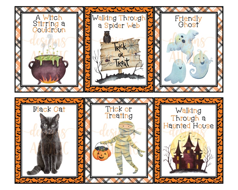 45 Halloween Charades - Halloween Charades Game - Halloween Games ...